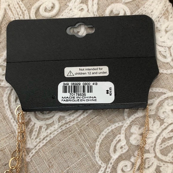 Express | Jewelry | Gold Tiered Necklace Nwt | Poshmark
